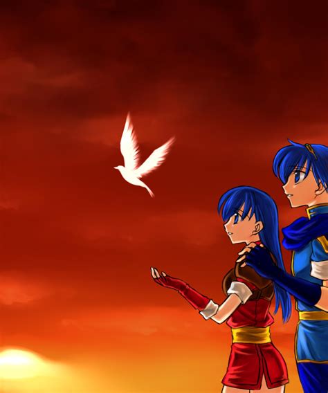 Marth And Caeda Fire Emblem And 1 More Drawn By 74 Danbooru