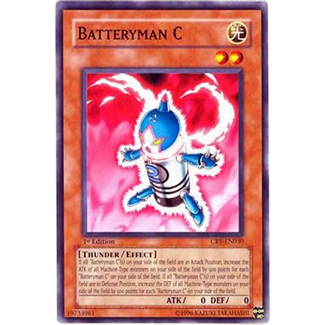 Batteryman C Crv En030 Yu Gi Oh Card Deckboosters