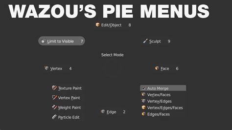 Addon Wazous Pie Menus 234 By Pitiwazou Released Scripts And