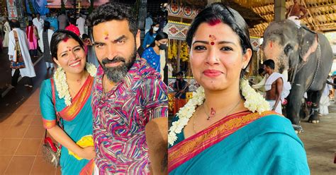 ചോറ്റാനിക്കര ദേവിക്കരികിൽ എത്തി ഗോപി സുന്ദറും അമൃത സുരേഷും എന്നും
