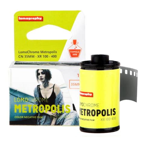 Lomography Metropolis 35mm 36 Exposure Single Roll Rewind Photo Lab
