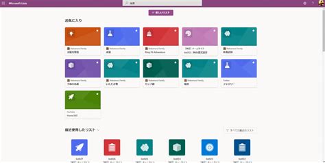 microsoft lists ／ sharepoint ：リストをお気に入りに入れる色々な方法と、そもそもお気に入り使う？ art
