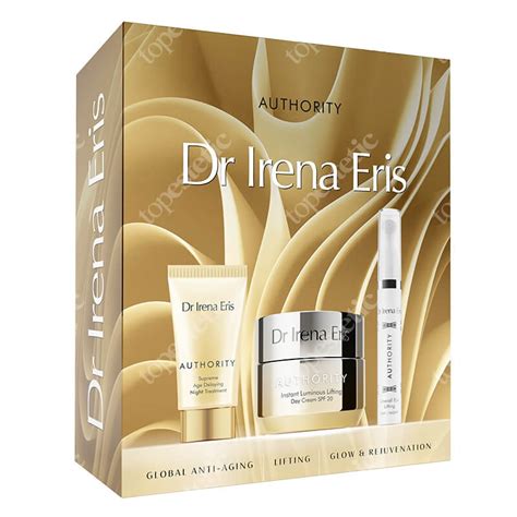 Dr Irena Eris Authority ZESTAW Krem na dzień ml Krem na noc ml Liftingujące serum do