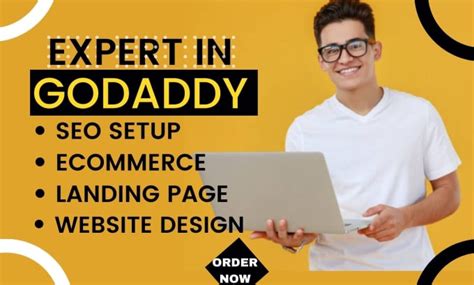 Do Godaddy Website Design Godaddy Seo Go Daddy Landing Page By Jeremybetham Fiverr