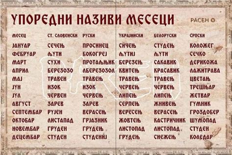 Култ дрвећа и биљака код старих Срба Сербия Календарь Буквицы