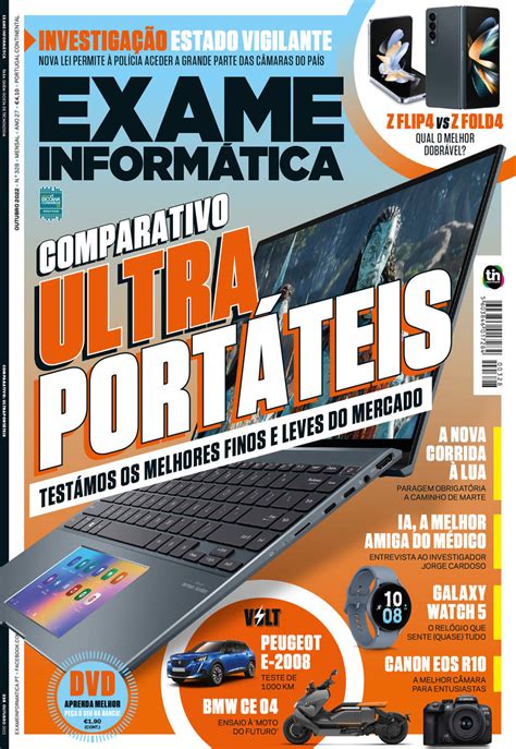 Capa Exame Informática 1 Outubro 2022 Capasjornais Pt