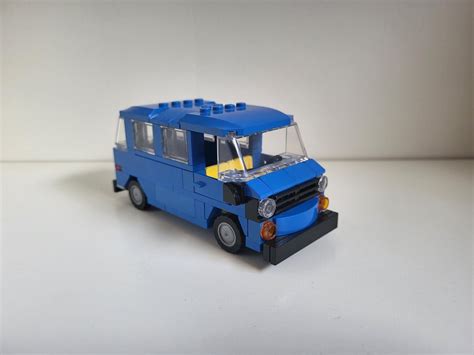 Lego Moc Vw Transporter T3 By Legobricksjob Rebrickable Build With Lego