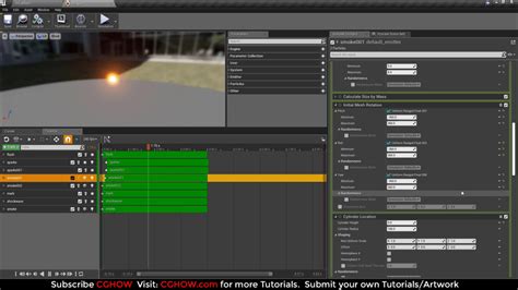 missile hit explosion unreal engine niagara tutorial cghow ashif ali