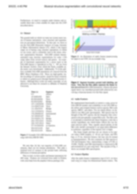 Solution Musical Structure Segmentation With Convolutional Neural Networks Convolutional Neural