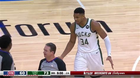 Nba Star Giannis Antetokounmpo Ejected Then Scores 54 Points In Next