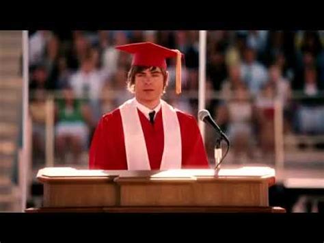 Troys Graduation Speech High School Musical 3 Youtube