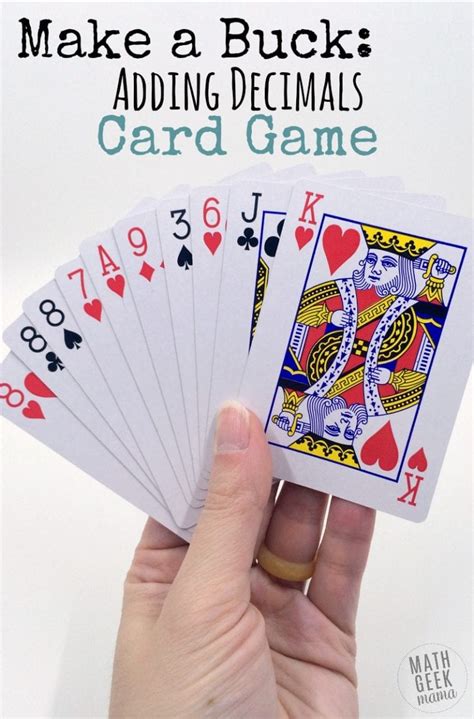 Make A Buck Unique Adding Decimals Game