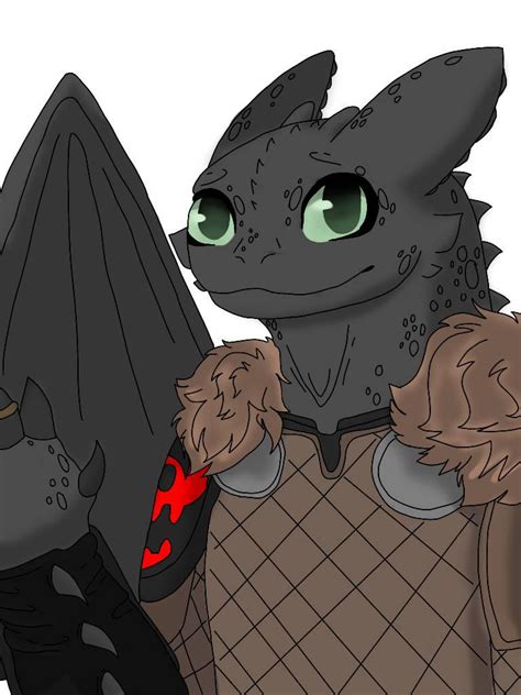 Anthro Toothless By Endercrystalg On Deviantart