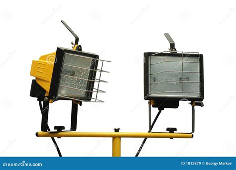 Two Halogen Spotlights Stock Image Image Of Highlighter 1812879