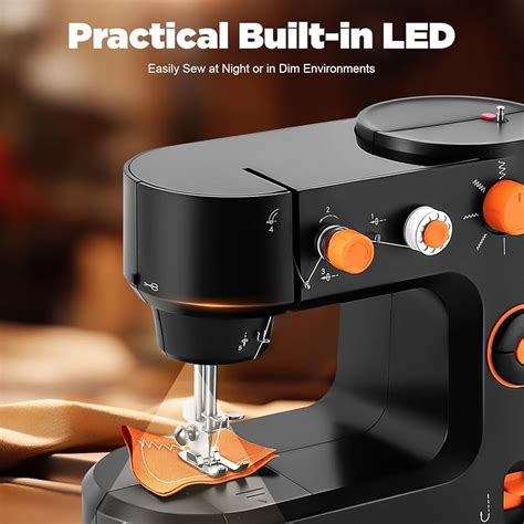 Portable Sewing Machine Free Arm Sewing Machine Super Utility Stitch