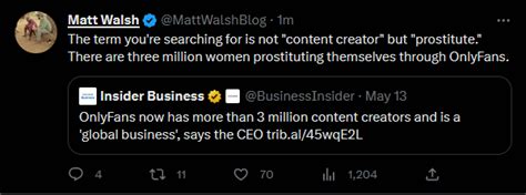 If You Have Photos On The Internet Matt Walsh Says You Re A Prostitute R WhitePeopleTwitter