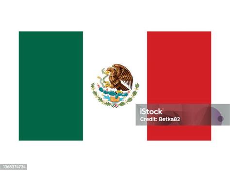 白い背景に分離メキシコ垂直三色アイコンベクトルのフラグ ワシのベクターアート素材や画像を多数ご用意 ワシ メキシコ ヘビ Istock