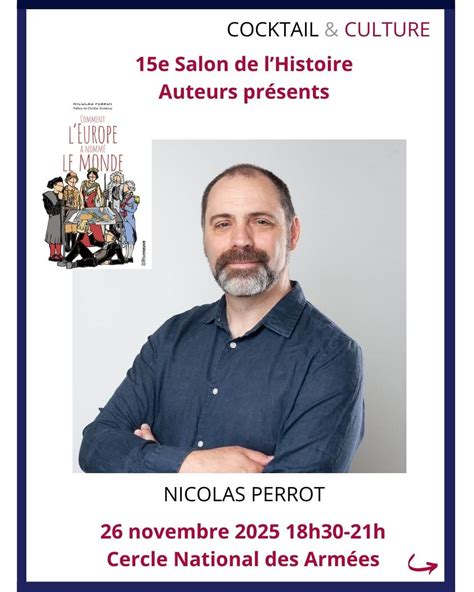 Nicolas Perrot Au 15e Salon De Lhistoire Riveneuve
