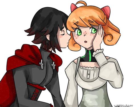 V Day 7 Ruby X Penny Rwby Penny Ruby