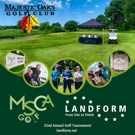 Msca Golf Tournament Landform Professional Services Llc