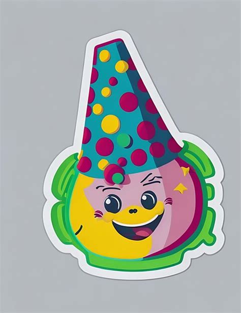 Premium Ai Image Happy Birthday Smart Sticker