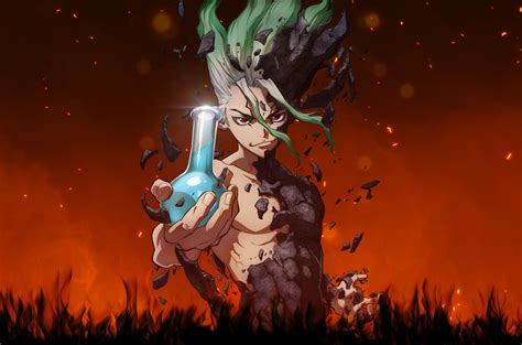 Ishigami Senkuu Dr STONE Image By Iwasa Yuuko 2456715 Zerochan