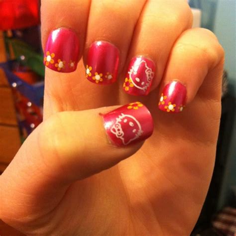 Hello Kitty Nails Hello Kitty Nails Nails Nail Art