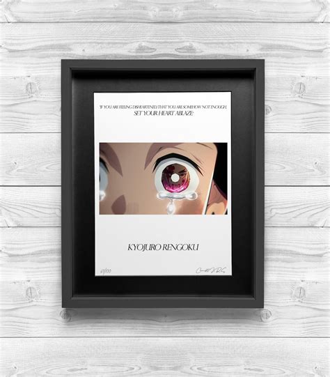 Kyojuro Rengoku Set Your Heart Ablaze Limited Edition Vertical