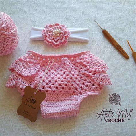 Biquini Infantil De Crochê Elo7 Produtos Especiais
