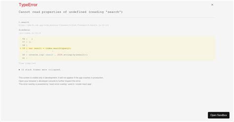 flexsearch examples codesandbox