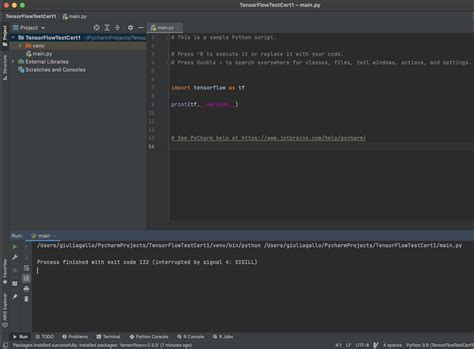 Process Finished With Exit Code 132 Interrupted By Signal 4 Sigill · Issue 46628