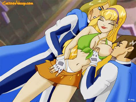 Winx Flora Gets Her Titties Attacked And Eats Jizz Porn Pictures Xxx