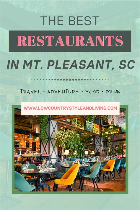 Discover The Finest Dining In Mt Pleasant