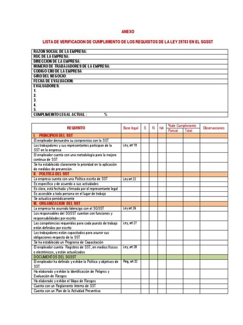Check List De Verificacion Nom 002 Porn Sex Picture