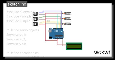 Servosteuerung Wokwi Esp32 Stm32 Arduino Simulator