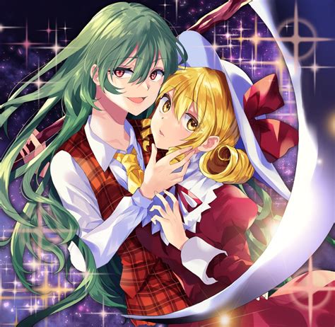 Kazami Yuuka Kazami Yuuka And Elly Touhou And 1 More Drawn By