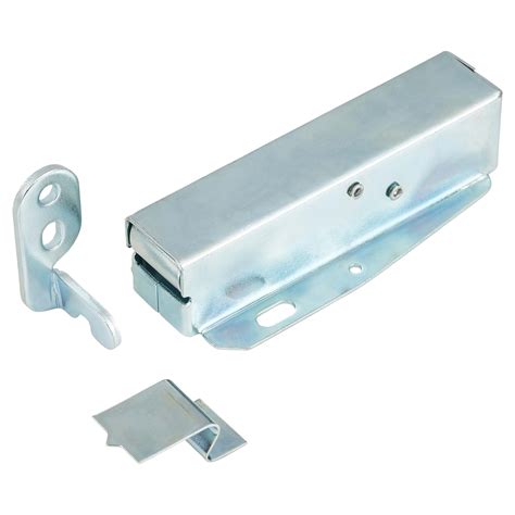 Heavy Duty Automatic Touch Latch Bright Zinc Plated Ironmongerydirect Same Day Despatch