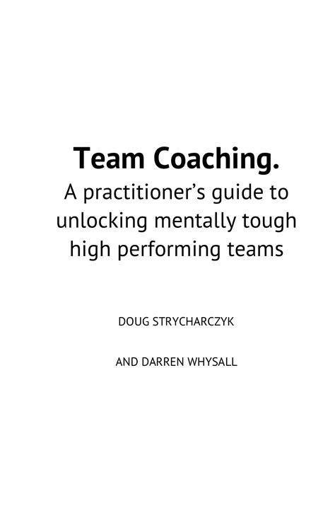 Team Coaching PDF For Flip Book AQR International Page 1 151