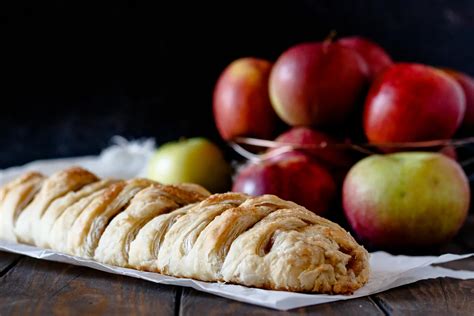 Puff Pastry Apple Strudel Braid Goodie Godmother