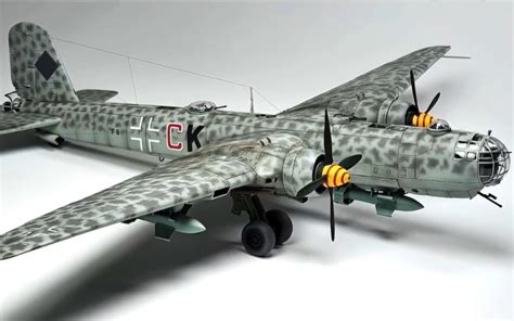【搬运】利华revell 172 亨克尔 He177 长程轰炸机哔哩哔哩 ゜ ゜つロ 干杯~ Bilibili