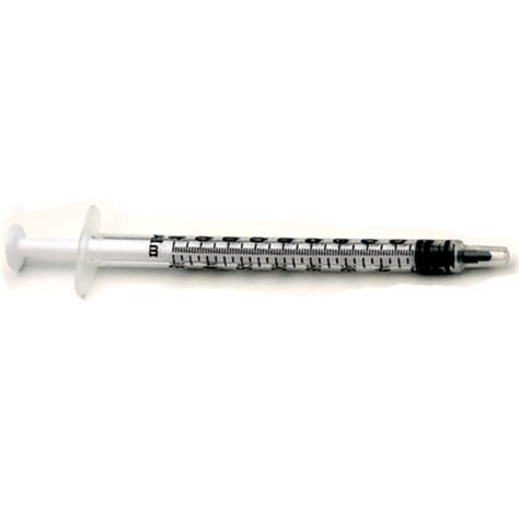 Low Dead Space 1 Ml Plunger Syringe Exel Tuberculin Delasco