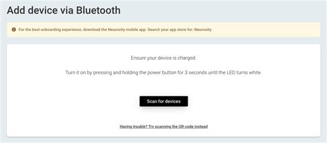 Claim A Device With The Console Neurosity