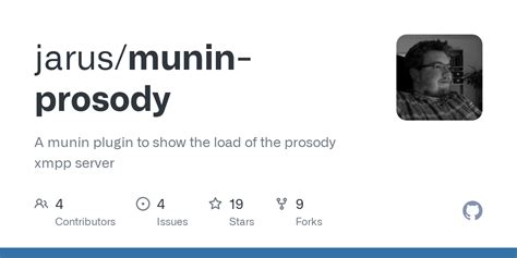 Github Jarus Munin Prosody A Munin Plugin To Show The Load Of The