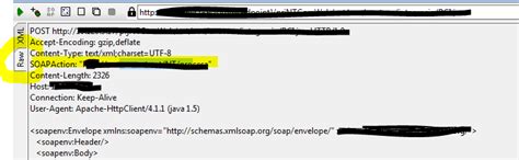 Wsdl How Does A Soap Ws Know The Requested Operation Stack Overflow