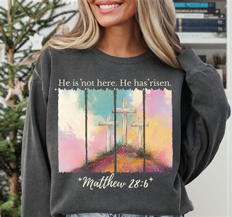 He Is Not Here He Is Risen Png Easter Wildflowers Easter Png Bible
