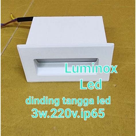 Promo Ds Lampu Tanam Dinding Tangga Led Watt W Step Light Pagar