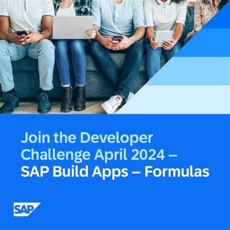 The April Citizen Developer Challenge Sap Build Apps Task 2 Formulas Is Here Show Off Your