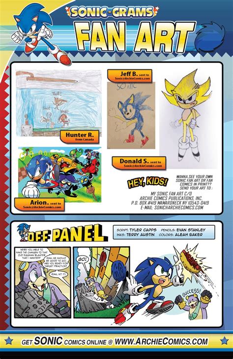 Read Online Sonic The Hedgehog Comic Issue 256