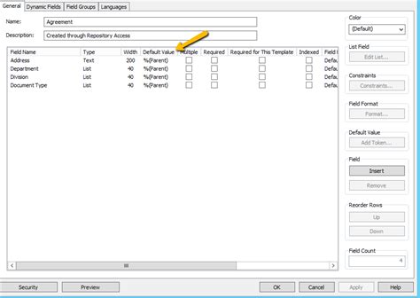 Sdk Field Default Value In A Template Laserfiche Answers