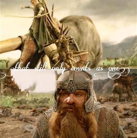 That Still Only Counts As One Legolas Kills An Oliphaunt And Every